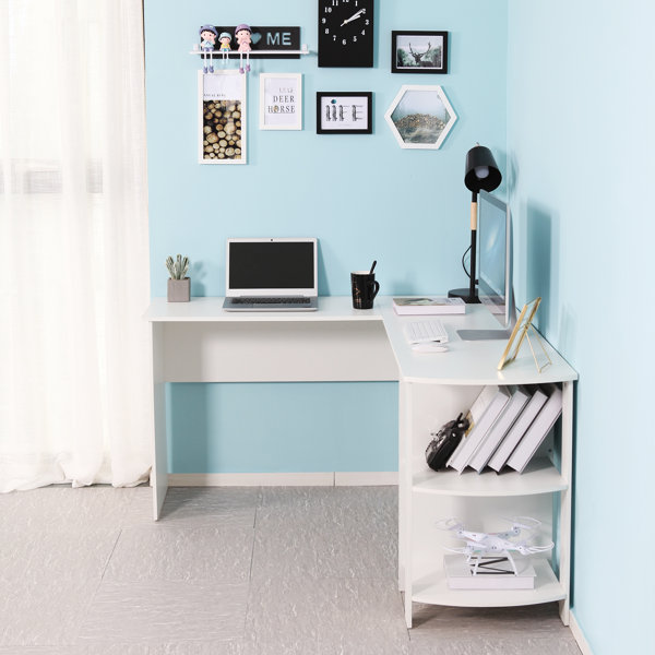 L shaped commercial desk store